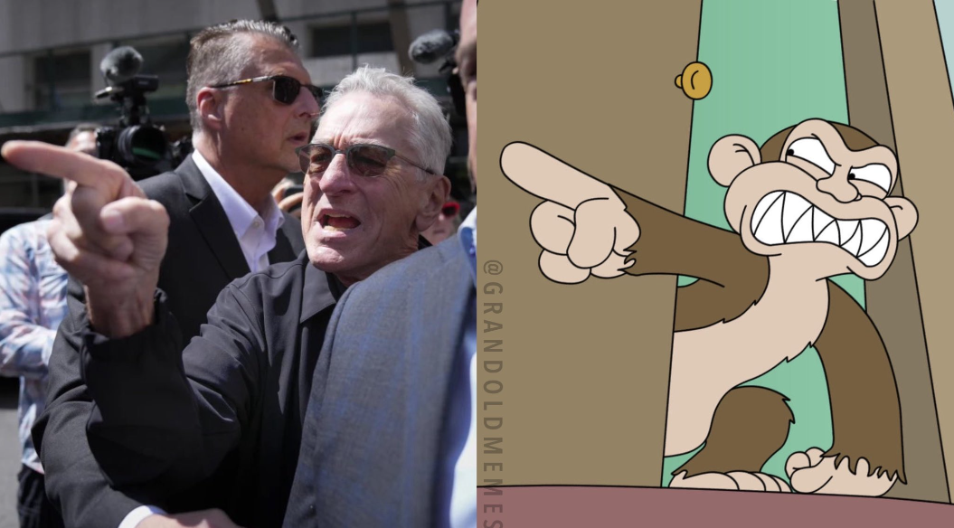 Robert Di Nero Joins Biden Press At Trump Trial Site – Remi Tribe